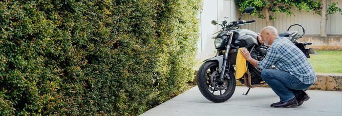 Motorcycle insurance claims with RAC | RAC WA